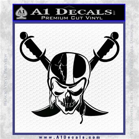 Oakland Raiders Decal Sticker Dcb A1 Decals