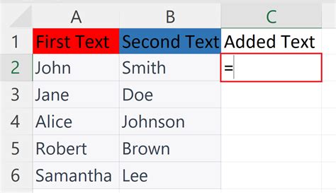 How To Add Text From Two Cells In Microsoft Excel Spreadcheaters