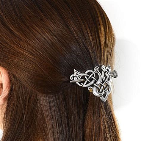 Laguz Viking Celtic Hair Clips Hairpin Wiccan Hair Sticks Ladies Hair