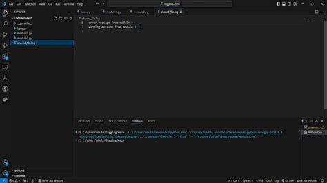 Writing In Single Logfile Through Multiple Python Modules Youtube