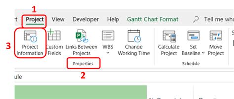 How To Create A Rolling Date Lookahead Filter In Microsoft Project