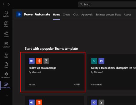 Follow Up Message In Teams Using Power Automate For Teams App D365