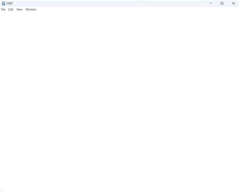 cset v11 2 couldn t install with windows 11 and v11 1 3 blank page