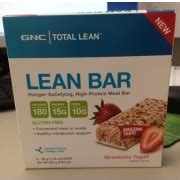 Gnc Total Lean Lean Bar Strawberry Yogurt Calories Nutrition