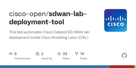 Github Cisco Open Sdwan Lab Deployment Tool This Tool Automates