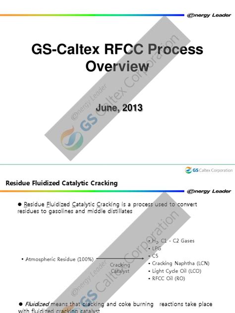 Takreer Rfcc 1st Day Calss Pdf Pdf Chemical Process Engineering