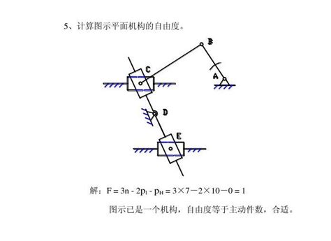 1机构自由度计算2 word文档在线阅读与下载 免费文档