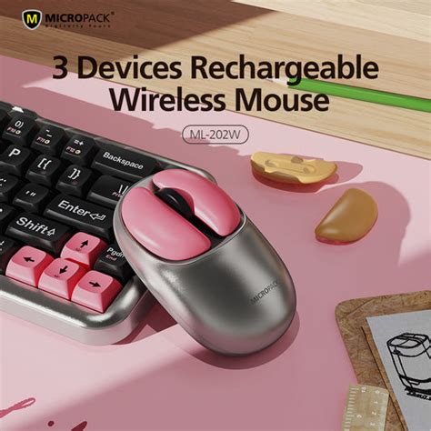 Micropack Wireless Mouse For Computer Laptop Tablet And Phone