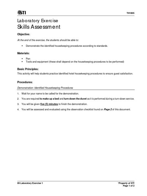 09 Laboratory Exercise 16 Pdf Bed Pillow