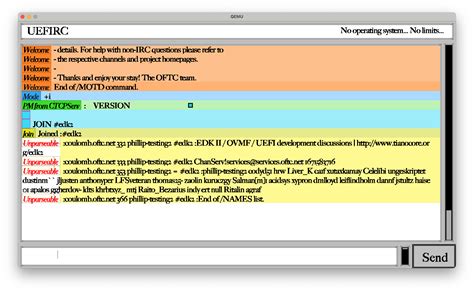 An IRC Client In Your Motherboard Phillip Tennen