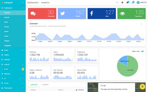 15 Best Angular Material Dashboards Free And Premium 2022 Ui Lib