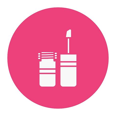 Premium Vector Lip Gloss Vector Illustration