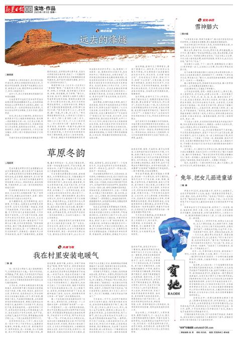 新疆日报 2023 01 09 A08宝地作品