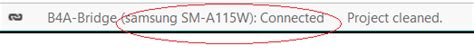 Problem With The New B4A Bridge Connected Device Name In B4A 11 0 B4X