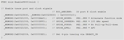 Etm Trace With Ulink Pro In Stm32cubemx Stmicroelectronics Community