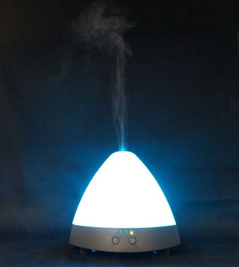 2 Pack Pyramid Ultrasonic Aroma Diffuser For Essential Oil