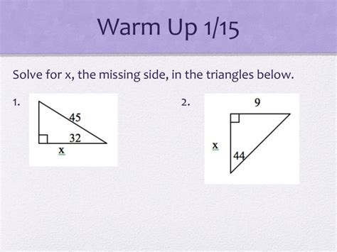 Solving For Missing Angle