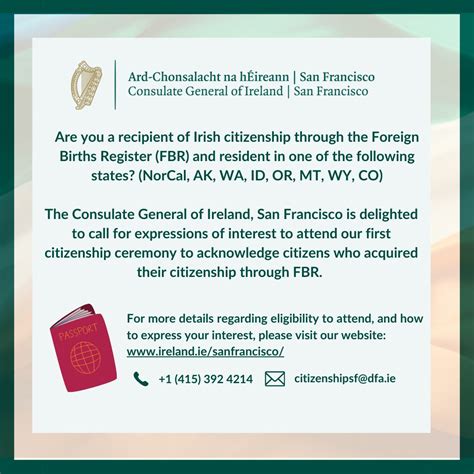 Consulate General Of Ireland San Francisco On Linkedin We Are