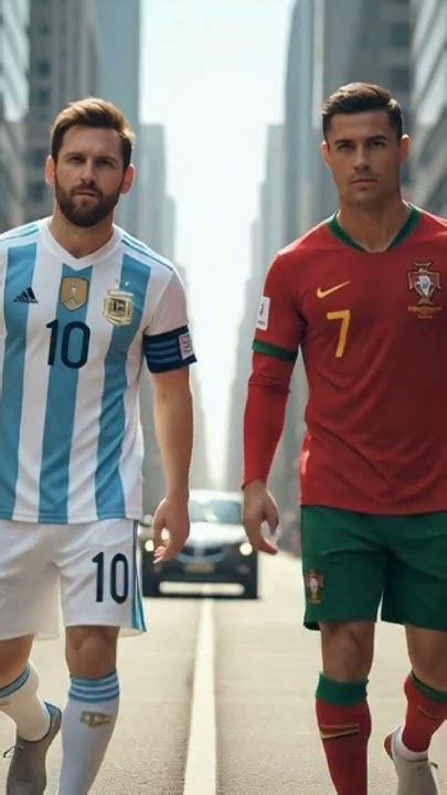 Messi And Ronaldo Walking Together In Public 🔥 Fans Cant Believe This Moment Messi Ronaldo