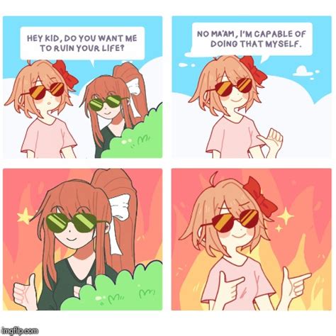 Dank Doki Doki Memes Credit To Ue1yk On Reddit Imgflip