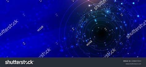 Neural Network Concept Connected Cells Links Stock Vector Royalty Free Shutterstock
