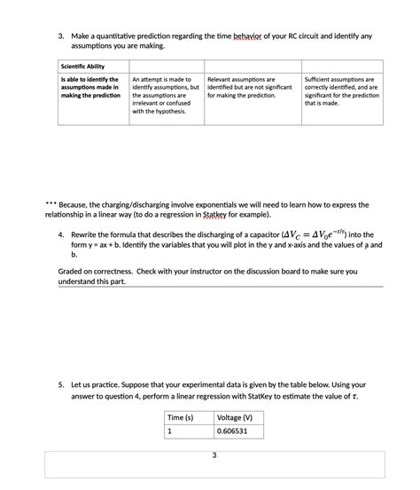 This Lab Will Be Graded Using Scientific Ability