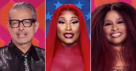 Rupauls Drag Race Taps Jeff Goldblum Nicki Minaj Chaka Khan And More As Guest Judges