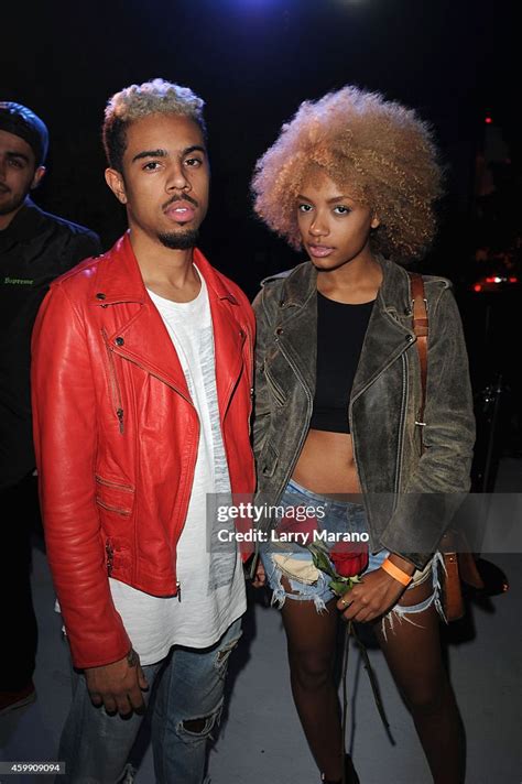 Vic Mensa And Natalie Wright Attend The Mercedes Amg And Lufthansa