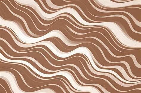 Premium Photo Canvas Vector Texture Wave Seamless Pattern