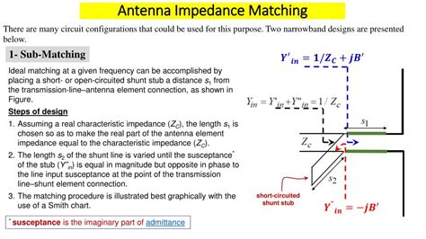 Ppt Lecture 4 Antenna Impedance Matching Powerpoint Presentation Free Download Id 2273089