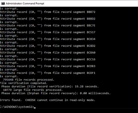 Correcting File System Errors In Windows 10 Basehost
