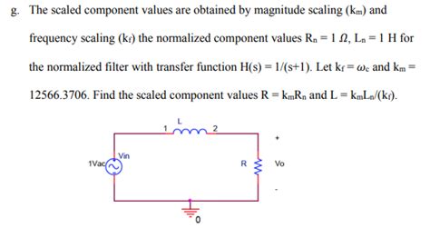 Solved Figure Shows An LR Circuit A Find The Transfer Chegg Com