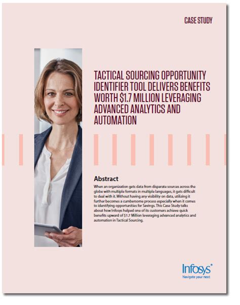 Infosys Bpm Delivering Benefits Worth 1 7 Million