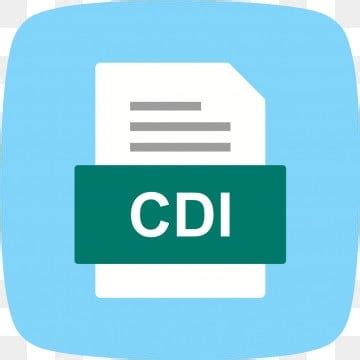 Cdi File Document Icon Cdi Document File PNG And Vector With Transparent Background For Free