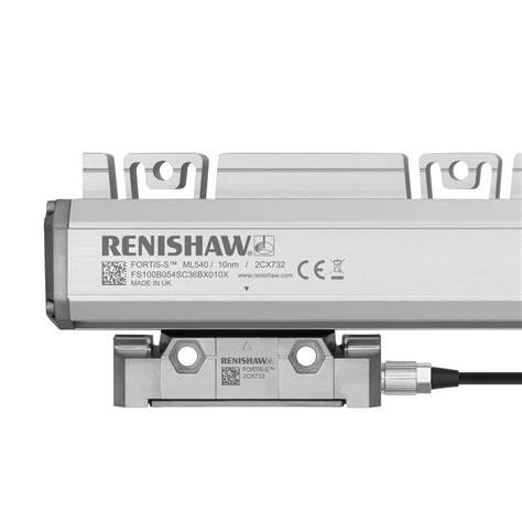 Absolute Linear Encoder Fortis S™ Renishaw Optical Non Contact Sealed Absolute Linear Encoder Fortis S™ Renishaw Optical Non Contact Sealed