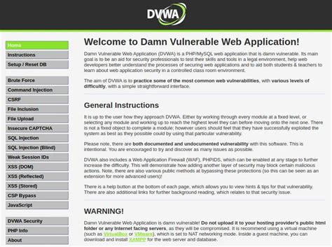 How To Install Damn Vulnerable Web Application On CentOS