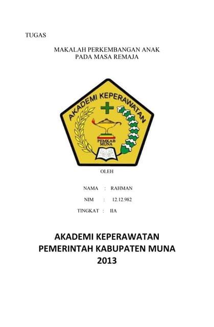 Pubertas Remaja Ppt