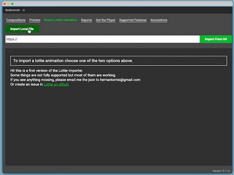 Import Local File Button Unresponsive · Issue 2963 · Airbnblottie Web · Github