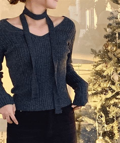 [ New 고퀄 스카프set] 리치 머플러 니트 세트 저퀄비교불가 에이블리