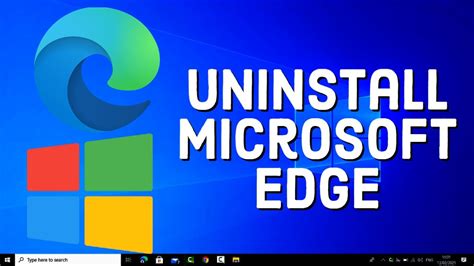 How To Uninstall Microsoft Edge Windows Windows YouTube