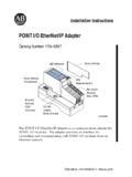 POINT I O EtherNet IP Adapter Rockwell Automation Point I O Ethernet Ip Adapter Rockwell