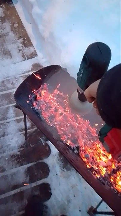 "Раздувалка" для мангала - YouTube