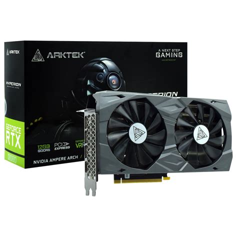 Placa De Video Arktek Hyperion Gaming 12gb Geforce Rtx3060 Gddr6 Akn3060d6s12gh1 • Visãovip