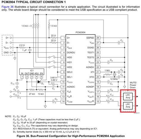 PCM2904 Headphone Output Audio Forum Audio TI E2E Support Forums