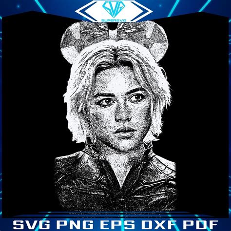 Vintage Marvel Thunderbolts Yelena Belova Mickey Ears Svgpng