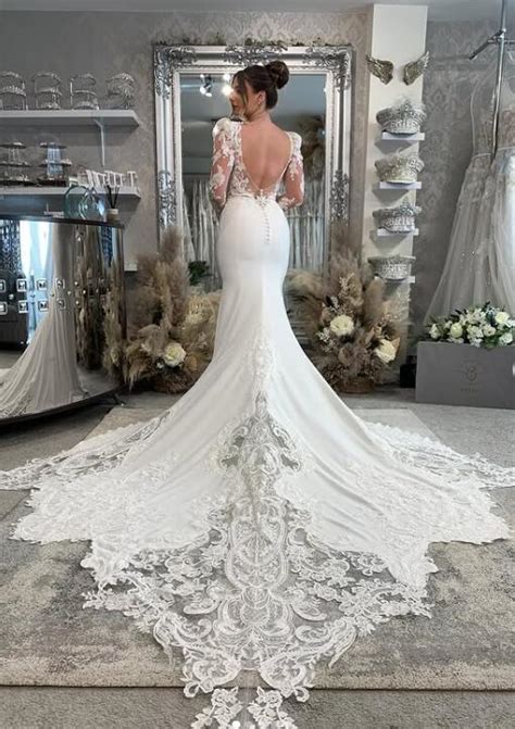Sex Mermaid Wedding Dress Lace Bridal Dress Bridal Gown · Joepaldress