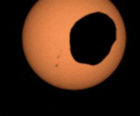 Eclipse On Earth Exploration On Mars