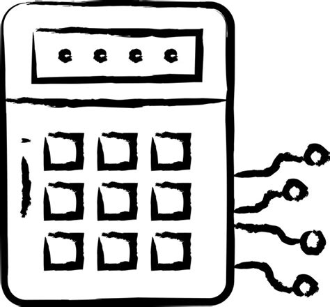 Premium Vector Security Pin Hand Drawn Vector Illustration