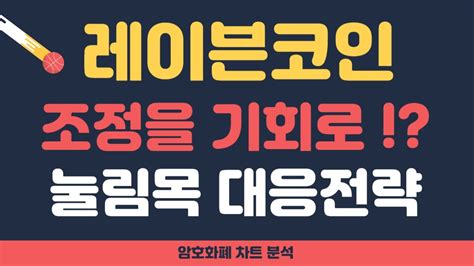 레이븐코인 전망 레이븐코인 조정을 기회로 눌림목 대응전략 Youtube