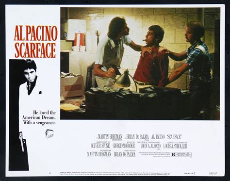 Scarface Lobby Card Movie Poster Al Pacino At Amazons Entertainment